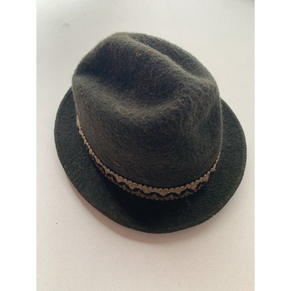 Handmade | Accessories | Certified Quality Llama Felt Hat 0 Wool Green ...